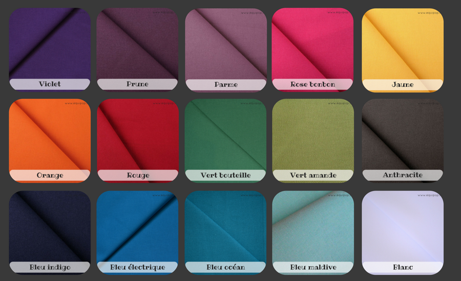 Couleurs du tissu "coton"